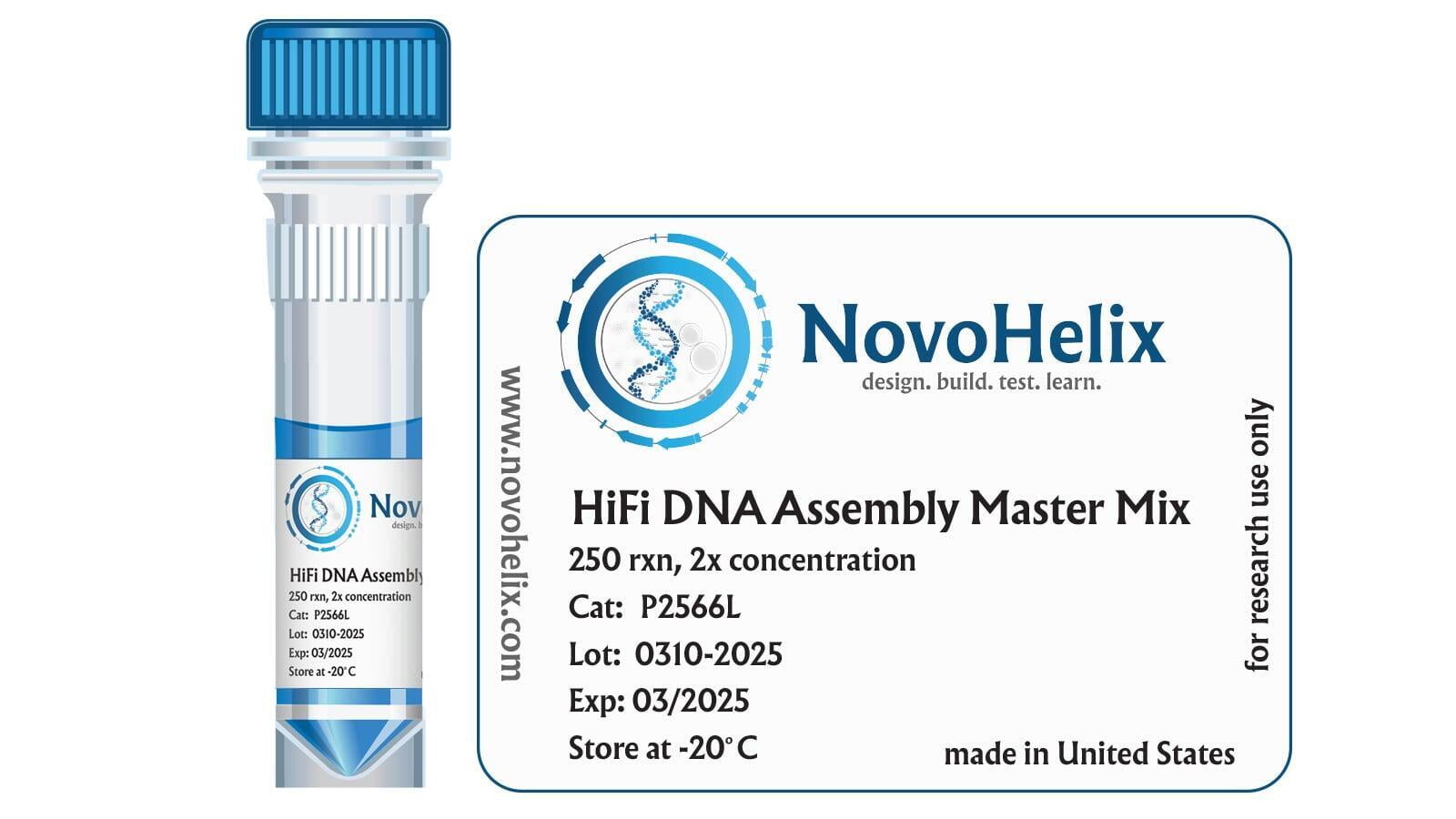 NovoHelix — HiFi DNA assembly master mix